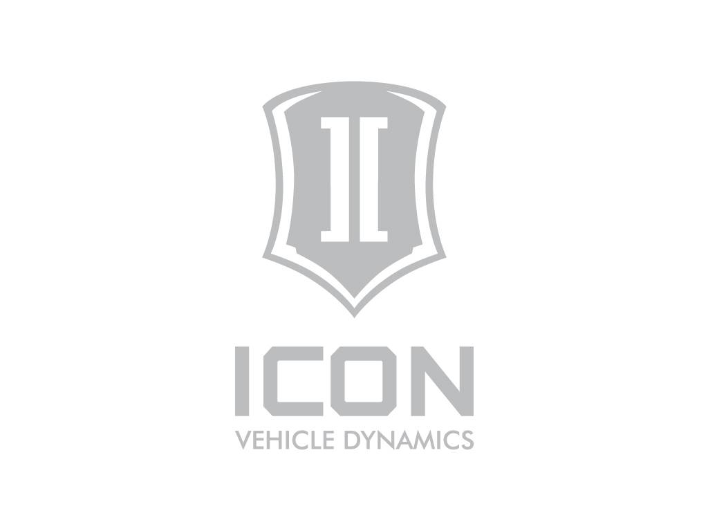 ICON Vehicle Dynamics 6 IN TALL ICON STACK SILVER LOGO DECAL - STICKER ...