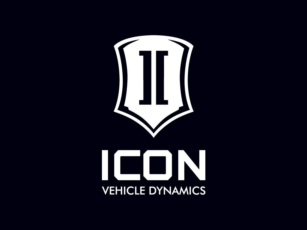 ICON Vehicle Dynamics 6 IN TALL ICON STACK WHITE LOGO DECAL - STICKER ...